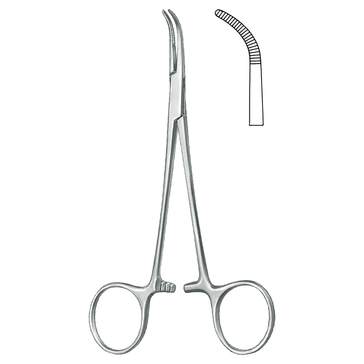 Artery forceps , Dissecting forceps, acc. to Mixter-Baby, curved ...