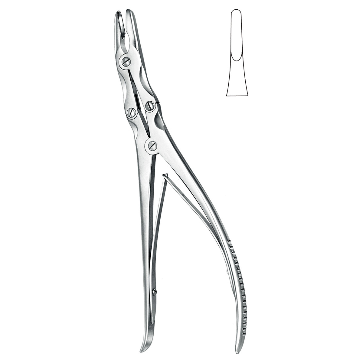 Bone surgery , Bone rongeur, slim - Darleys Surgical