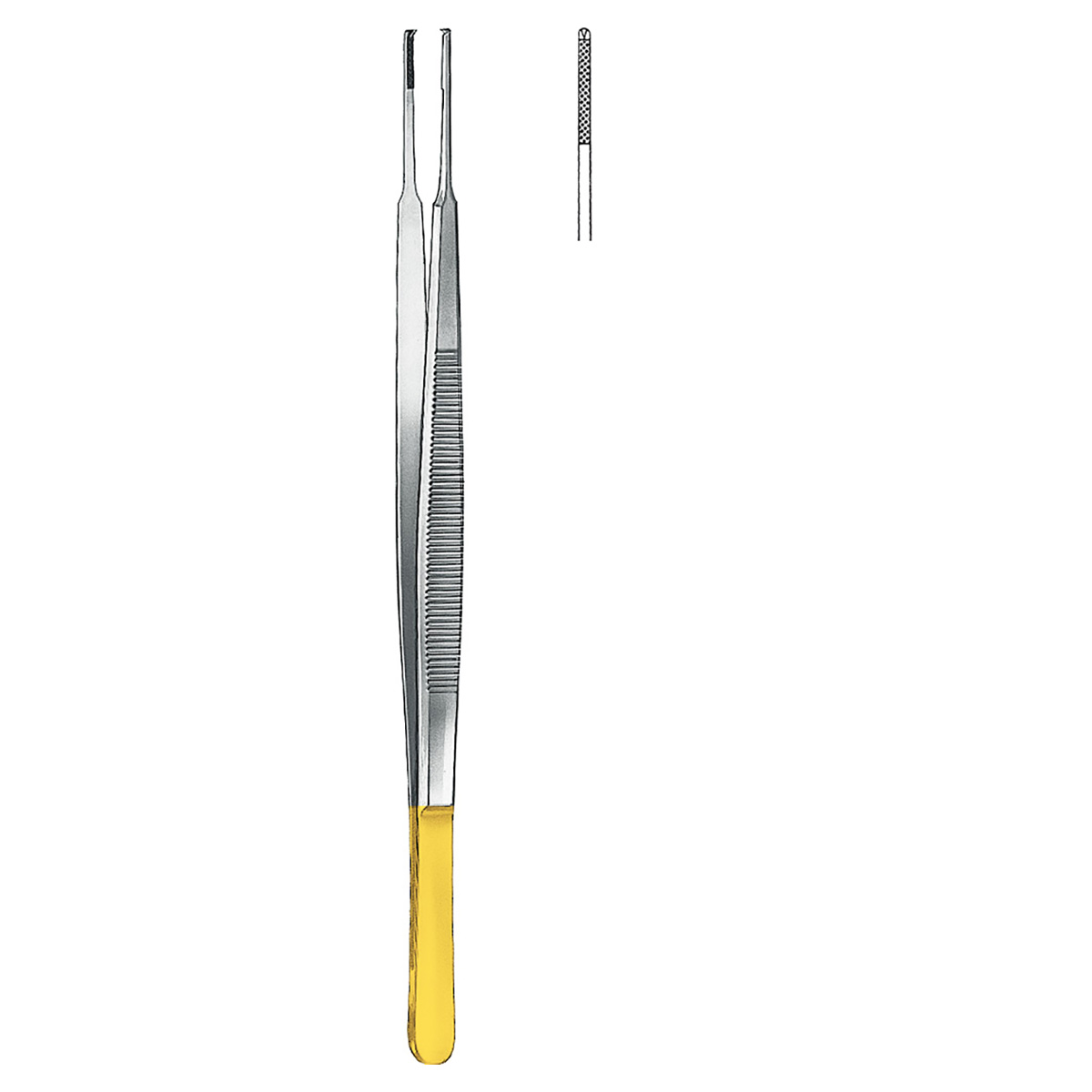 Forceps , TC forceps, acc. Gerald, 1 x 2 teeth - Darleys Surgical