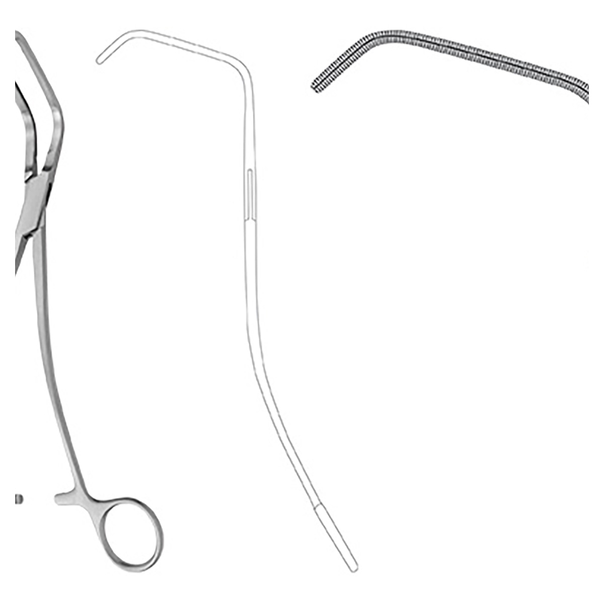 Neurosurgery , Atraumatic aortic forceps, acc. to Cooley - Darleys Surgical