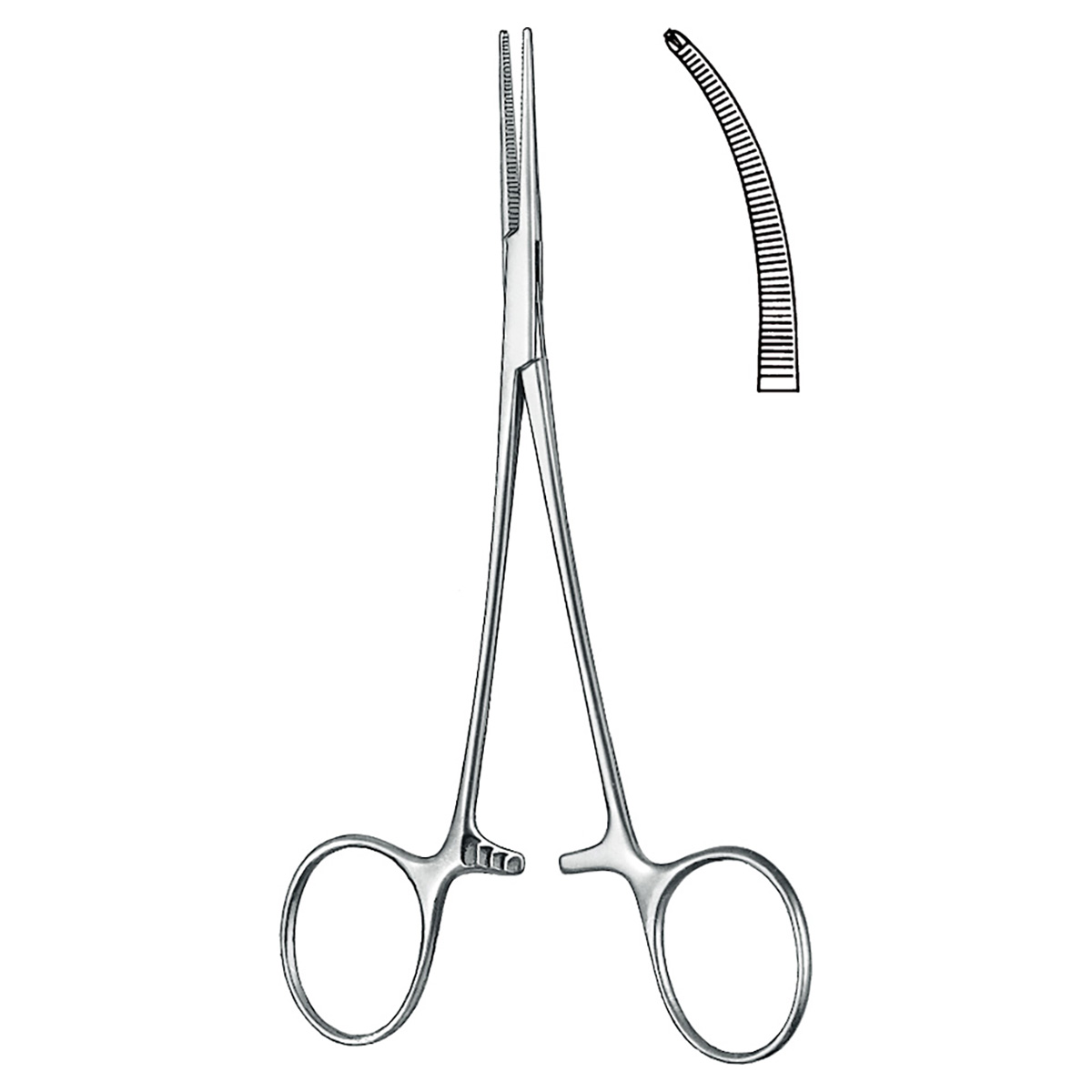 Neurosurgery , Atraumatic forceps, “De Bakey Baby”, pediatric, angled ...