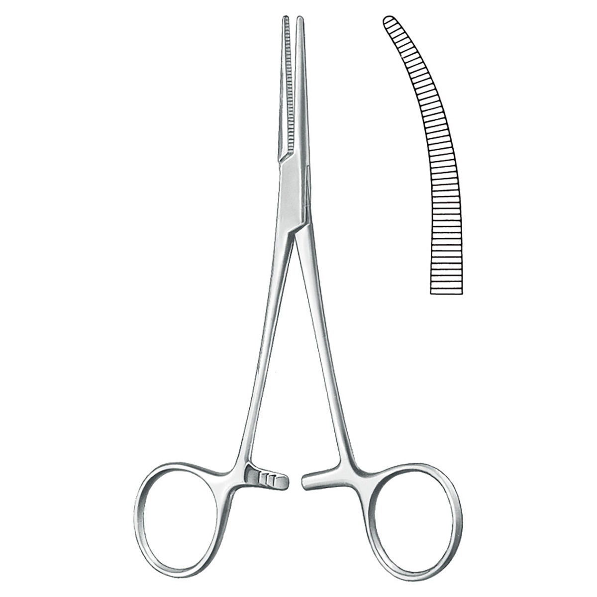 Neurosurgery , Atraumatic neonatal forceps, straight - Darleys Surgical