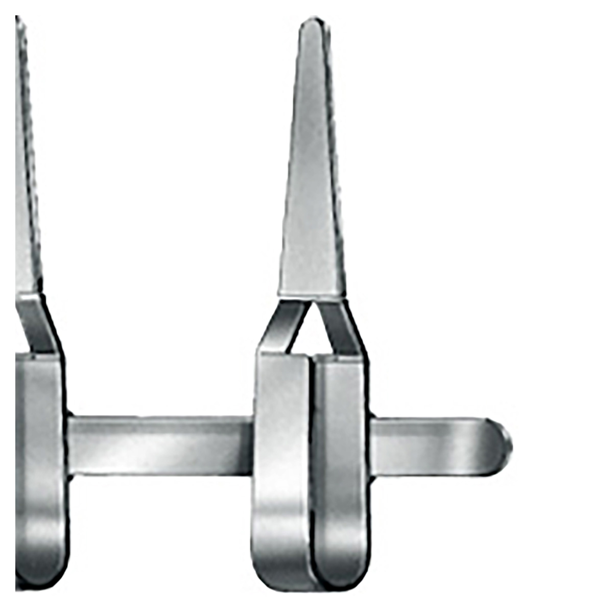 Neurosurgery , Ti forceps, acc. to De Bakey, straight - Darleys Surgical