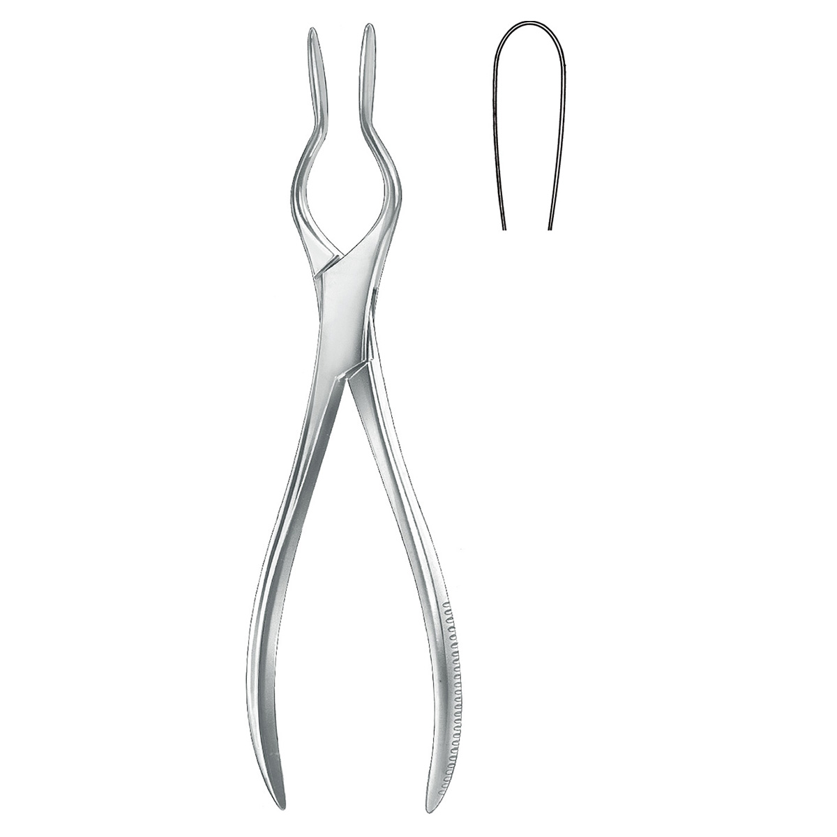 Rhinology , Septum straightening forceps, straight - Darleys Surgical