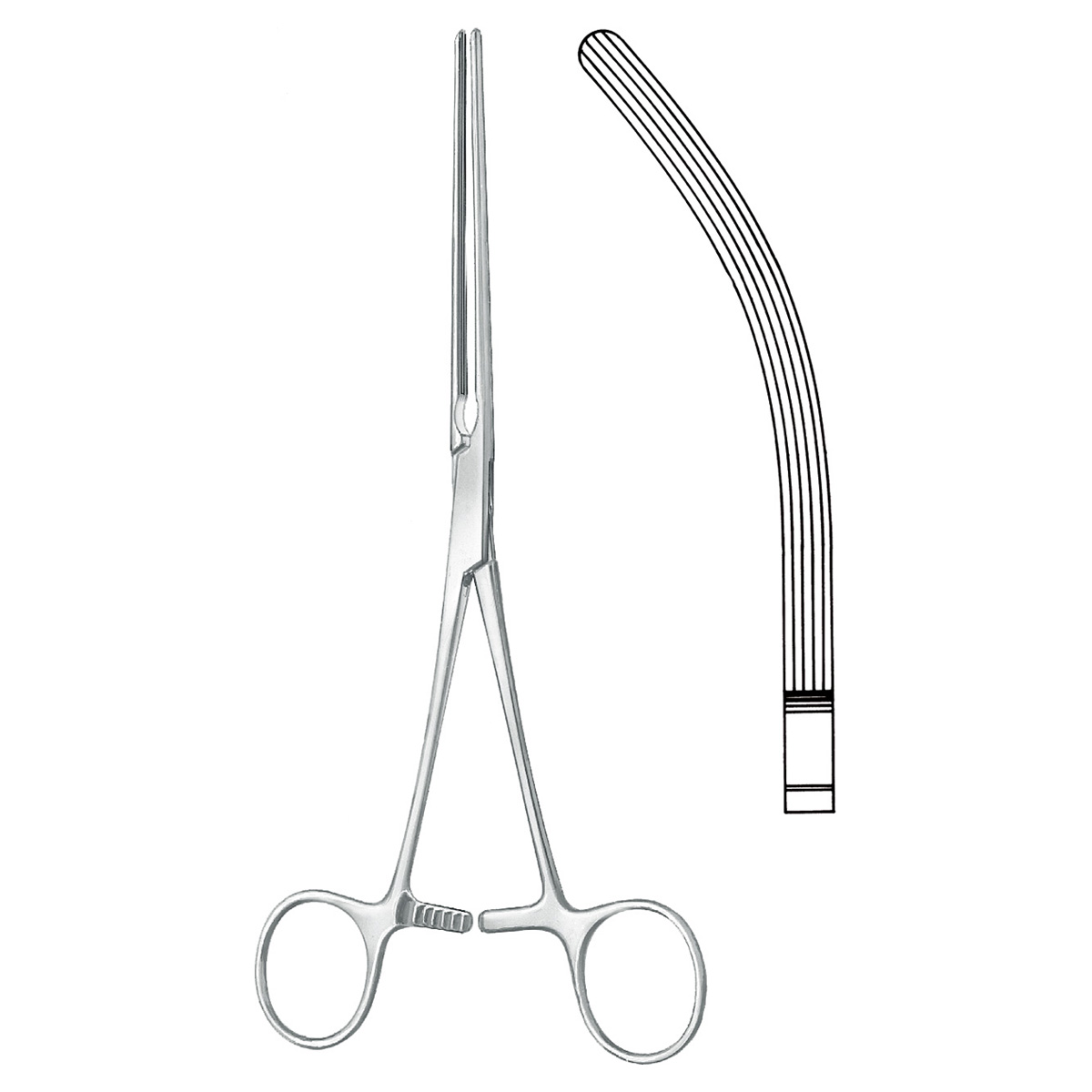 Stomach, intestines, rectum , Intestinal clamps, acc. to Mayo-Robson ...