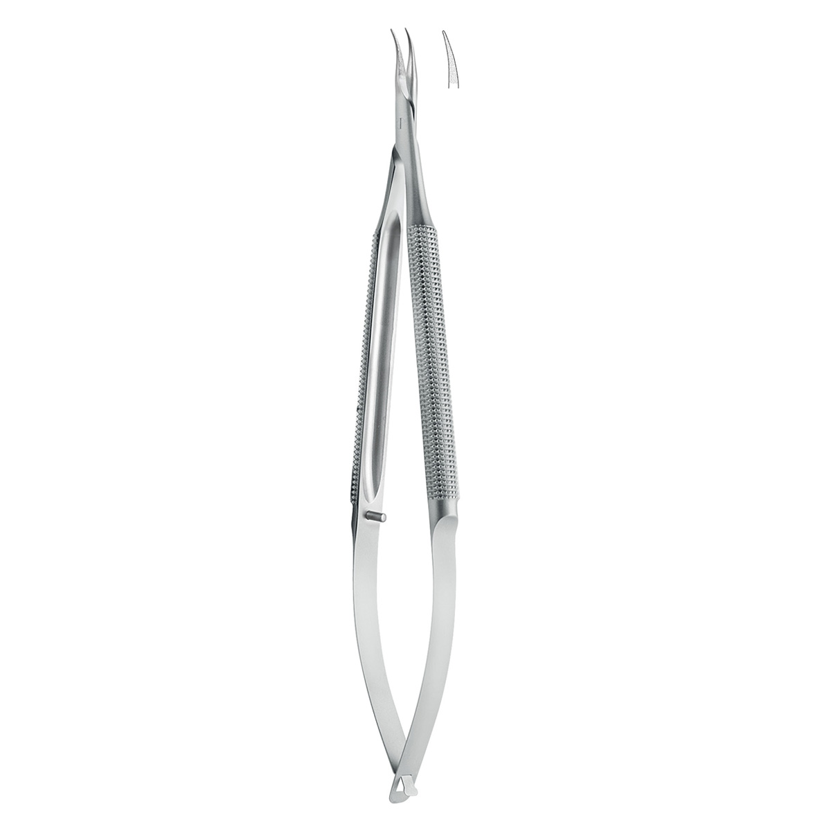 Suture , Micro needleholder, curved, without lock - Darleys Surgical